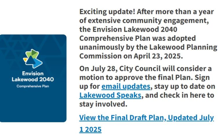 The Comprehensive Plan Bait and Switch - Lakewood Informer