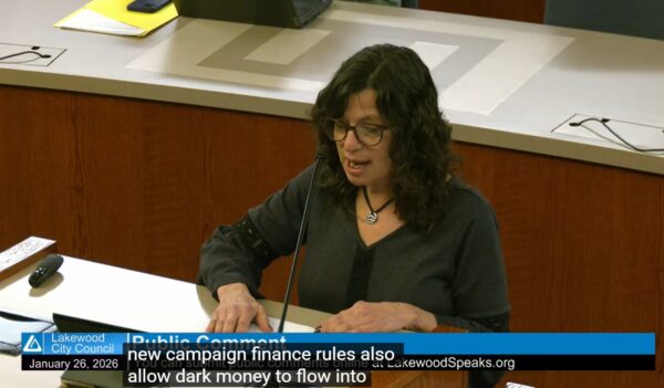 Dark money donations allowed in Lakewood - Lakewood Informer